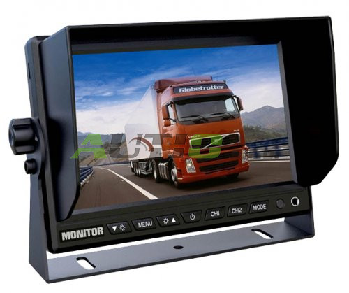 Profi LCD Monitor 7 " AHD se 3x4 PIN vstupy - digitální | AUTIO